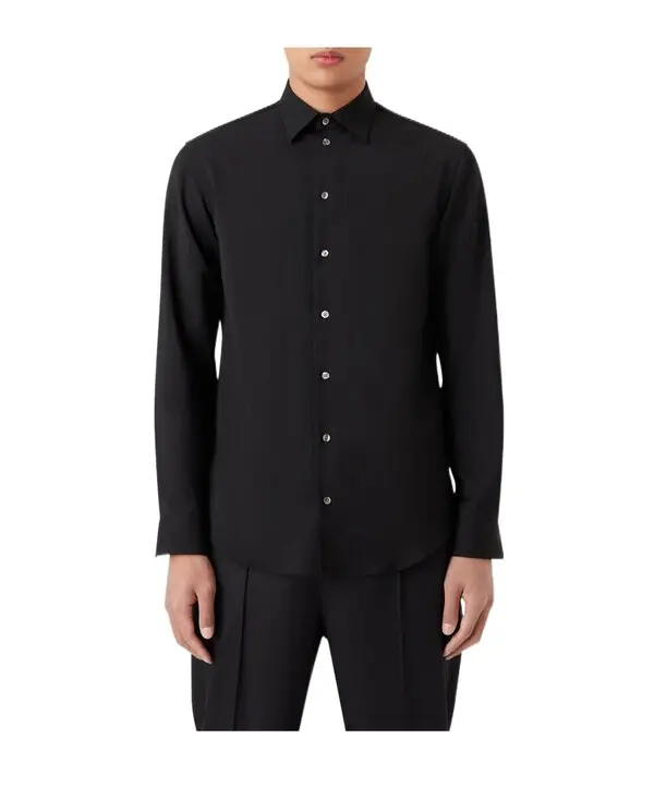 Emporio Armani Pointcollar Longsleeve Shirt