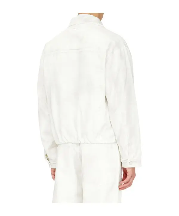 DIESEL® Elasticated Trucker Jacket In Denim
