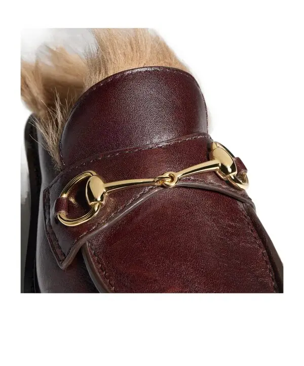 Gucci Mule With Horsebit And Lug Sole