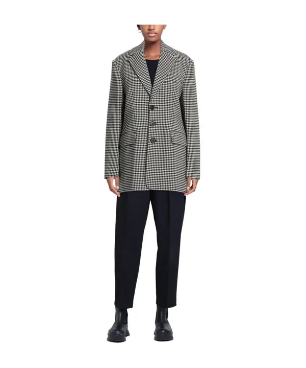 Marni Plaid Single- Coat