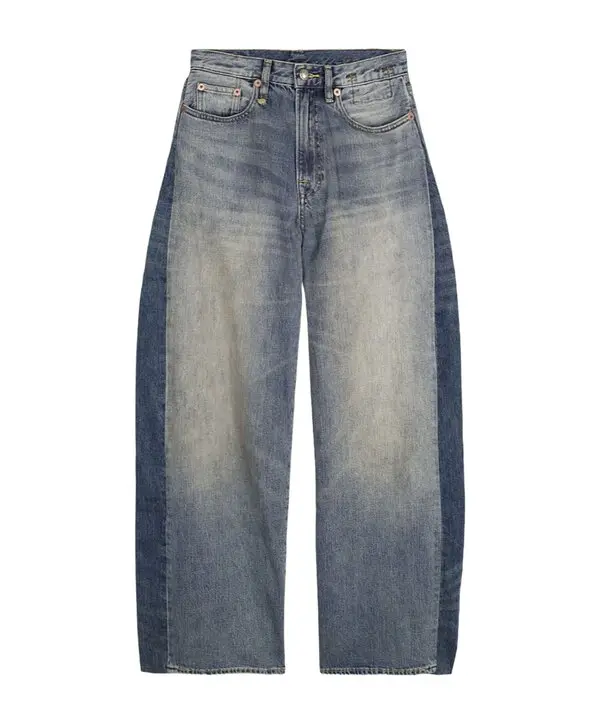 R13 Insert D'arcy Loose Jeans - Blue