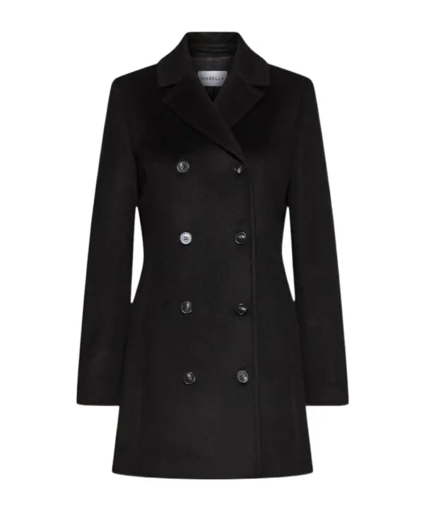 Marella Double-breasted Long-sleeved Coat