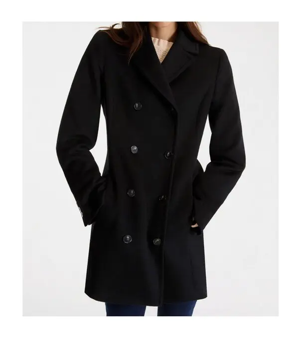 Marella Double-breasted Long-sleeved Coat