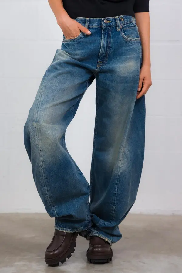 R13 Janine Wide-leg Jeans