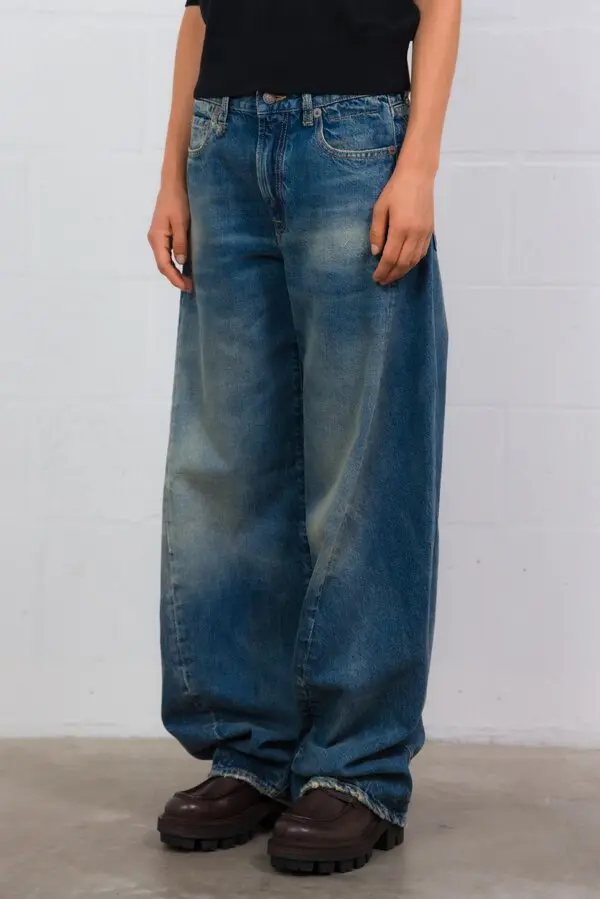 R13 Janine Wide-leg Jeans
