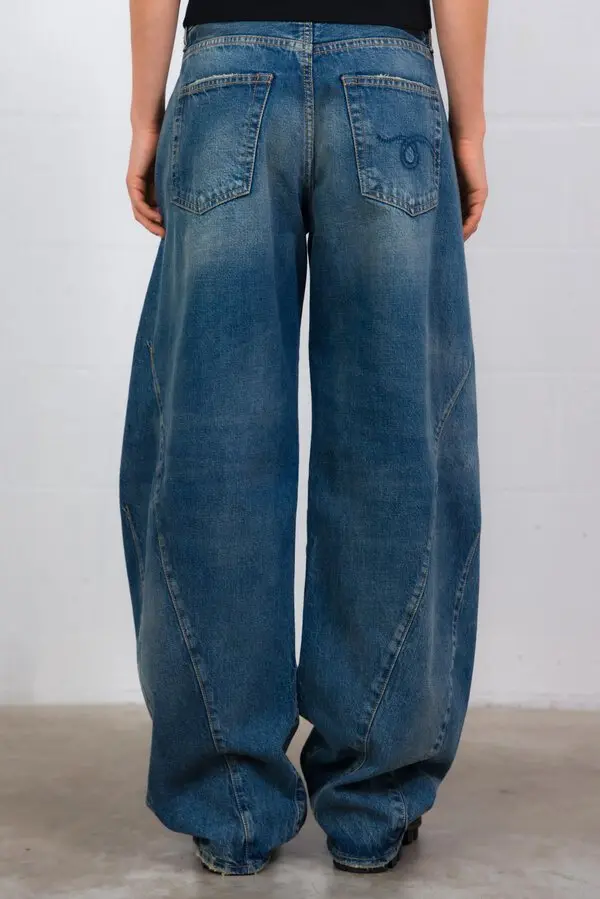 R13 Janine Wide-leg Jeans