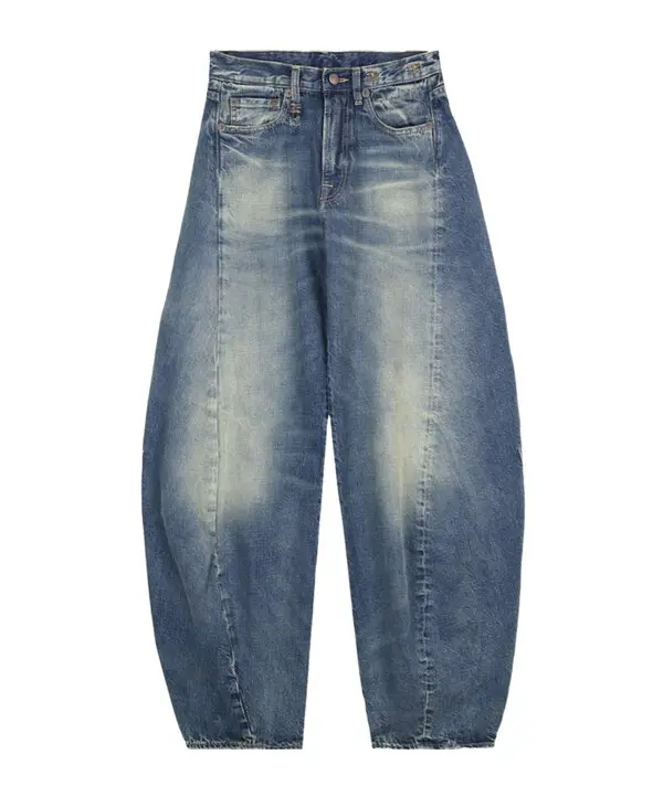 R13 Janine Wide-leg Jeans - Blue