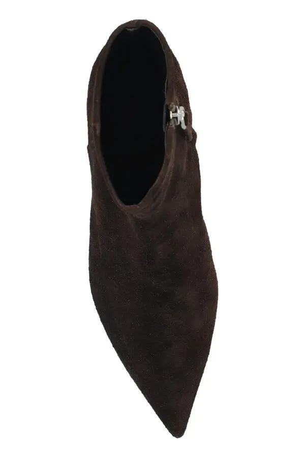 AeydĒ Suede High-heeled Boots
