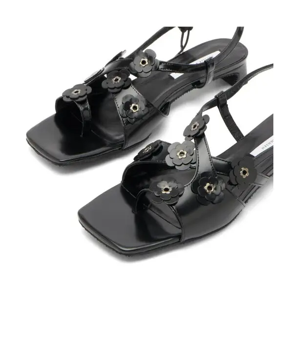 Cecilie Bahnsen Cbarna Box Floral Sandals
