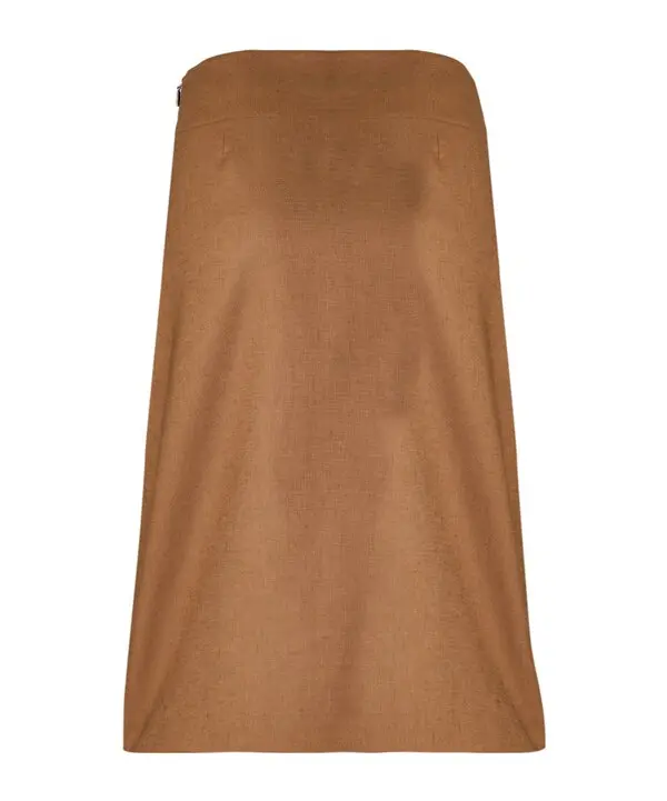Fendi Linen Midi Dress