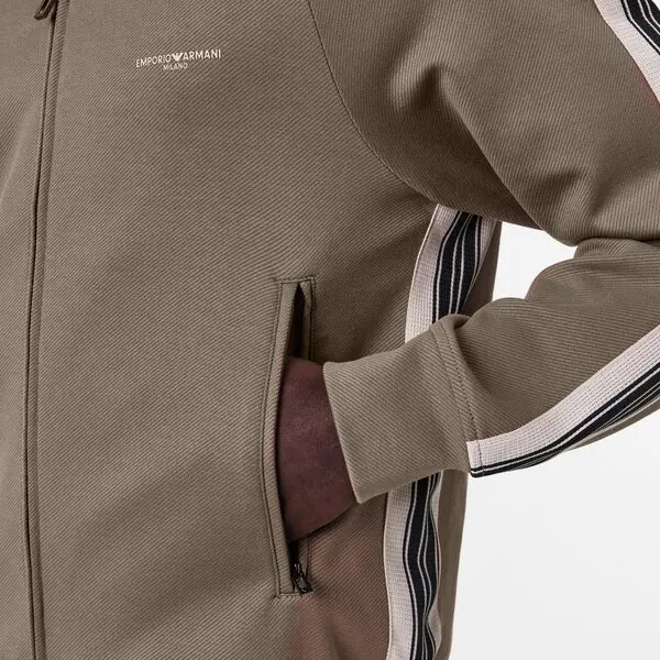 Emporio Armani Collar Zipup Track Jacket