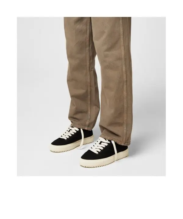 REPRESENT Suede Lowtop Platform Sneakers