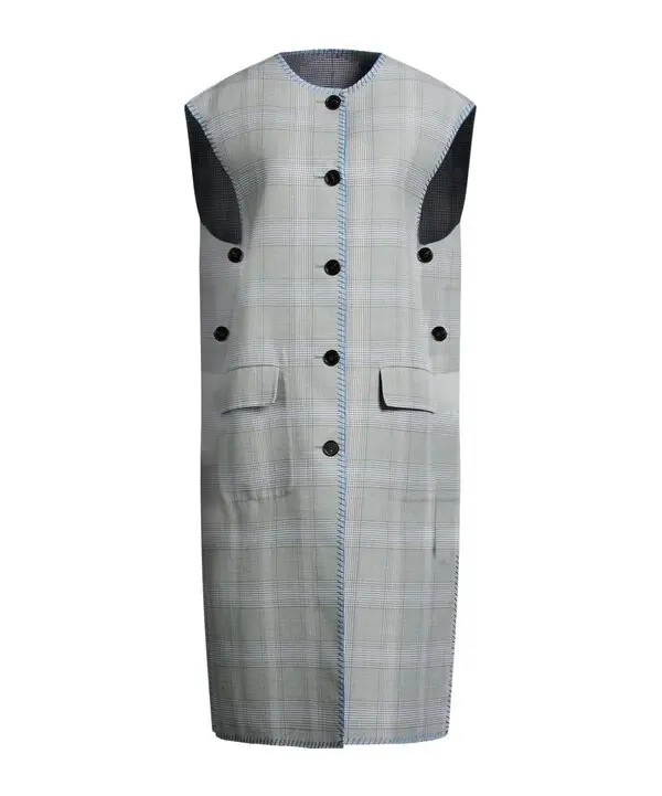Marni Plaid Sleeveless Coat