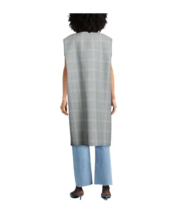 Marni Plaid Sleeveless Coat