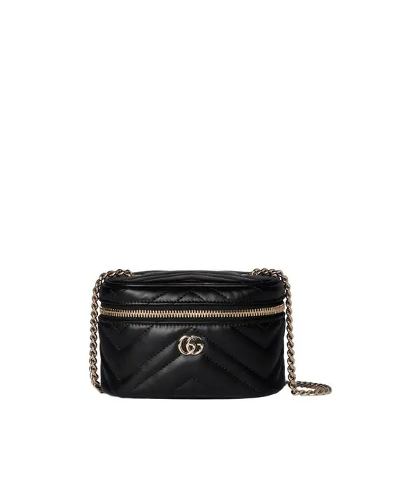 Gucci Gg Marmont Nano Vanity Bag - Black