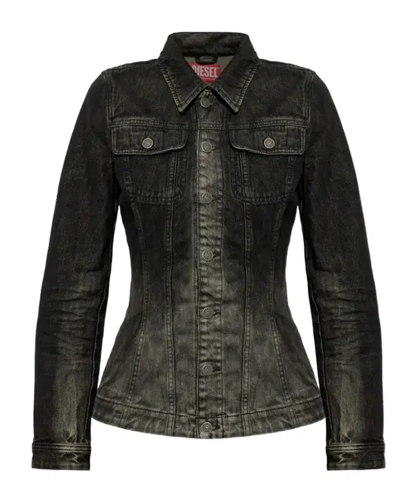 DIESEL® Long-sleeved Denim Jacket