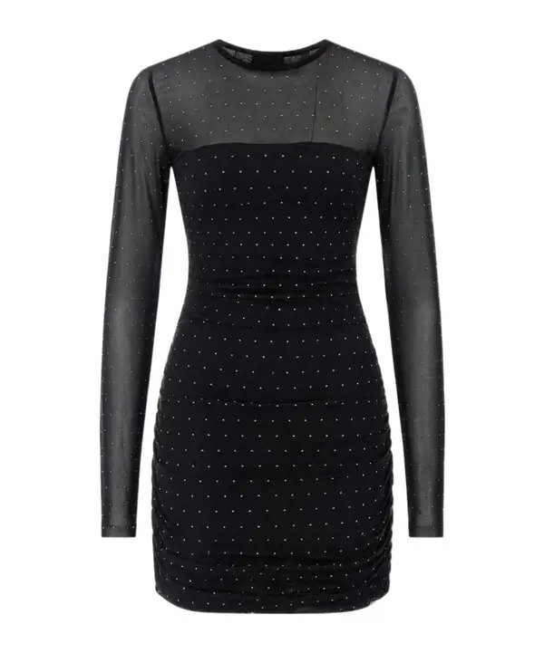 Liu Jo Sheer Cut-out Mini Dress