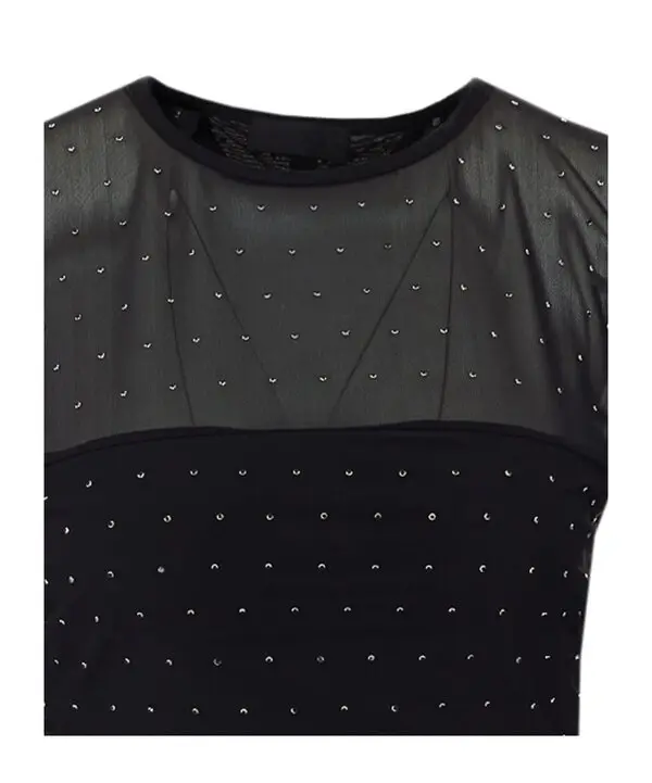 Liu Jo Sheer Cut-out Mini Dress