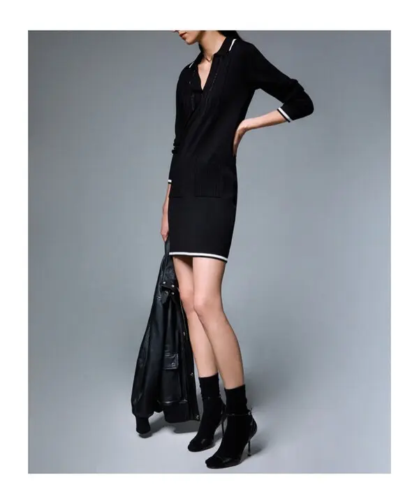 Liu Jo Striped Knit Dress