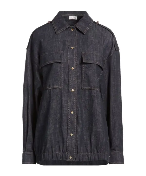 Brunello Cucinelli Casual Denim Jacket - Black