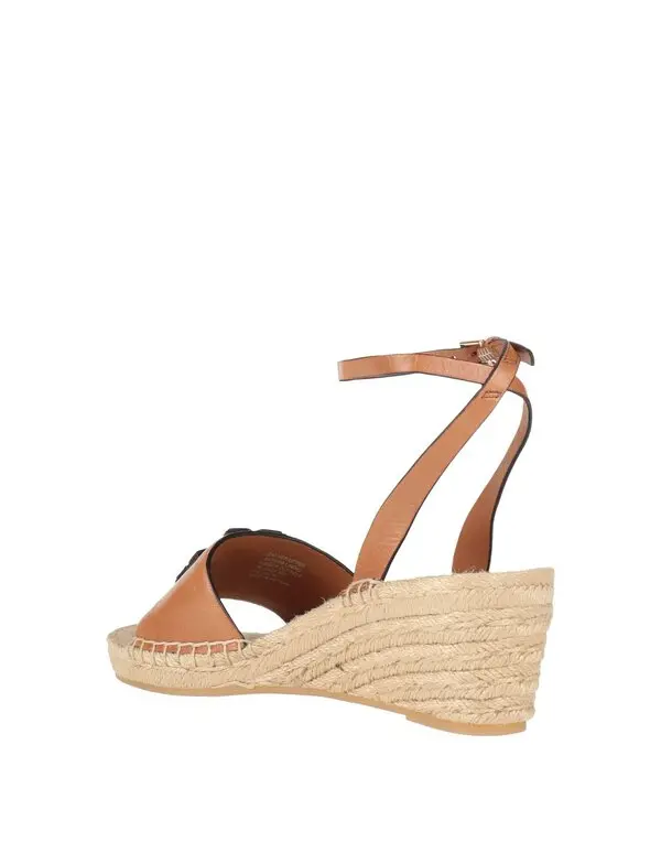 Tory Burch Leather Wedge-heel Espadrilles