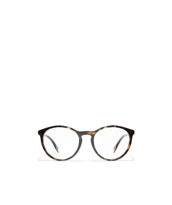 Chanel Round Frame Flat Mirror - Brown