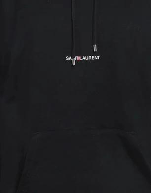 Saint Laurent Drawstring Hooded Sweatshirt