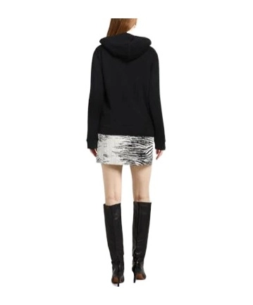Saint Laurent Drawstring Hooded Sweatshirt