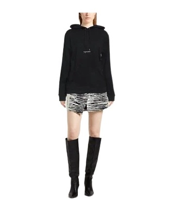 Saint Laurent Drawstring Hooded Sweatshirt