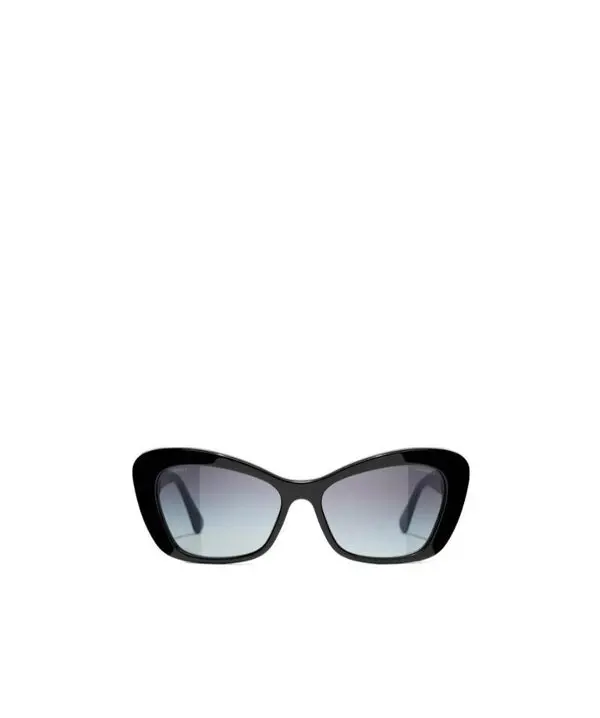 Chanel Cat's Eye Frame Sunglasses - Black