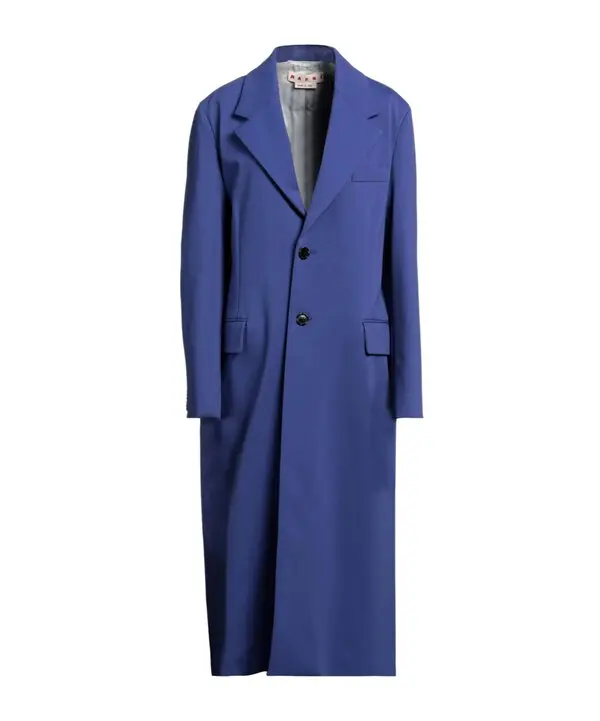 Marni Notched-lapel Single-breasted Long Coat