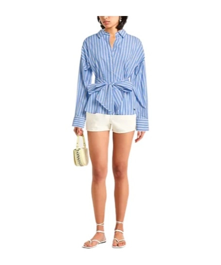 Max Mara Striped Long-sleeve Shirt