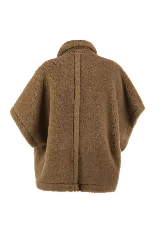 Max Mara Tebe Textured Collar Cape