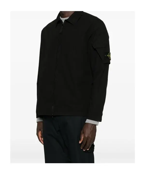 Stone Island Long Sleeved Zipped Jacket
