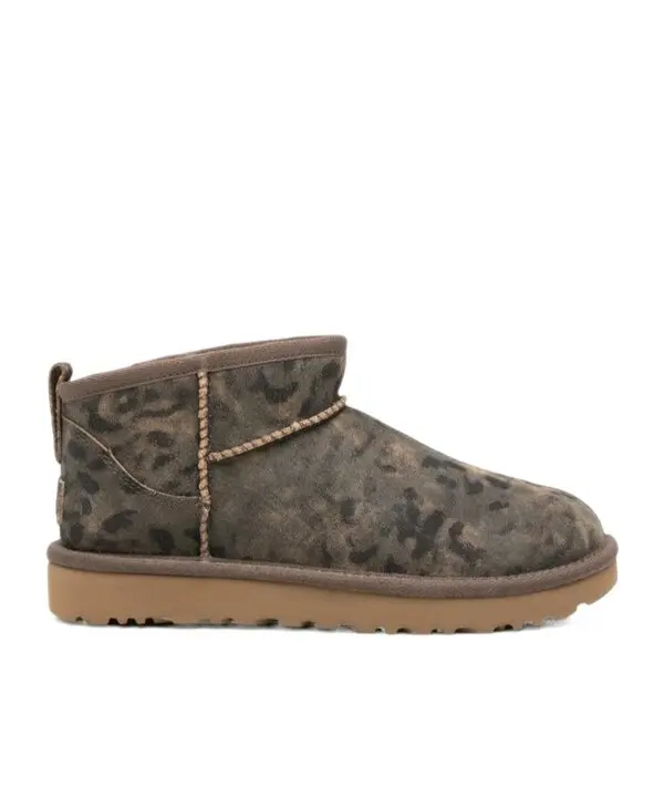 UGG Animal-print Ankle Boots