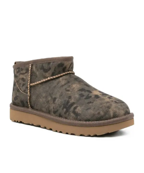 UGG Animal-print Ankle Boots