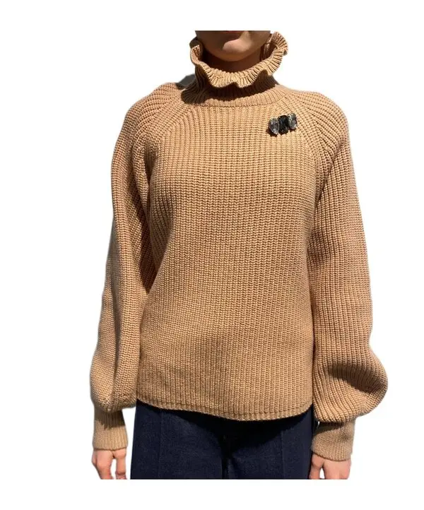 Max Mara Nadar Quarter-zip Sweater