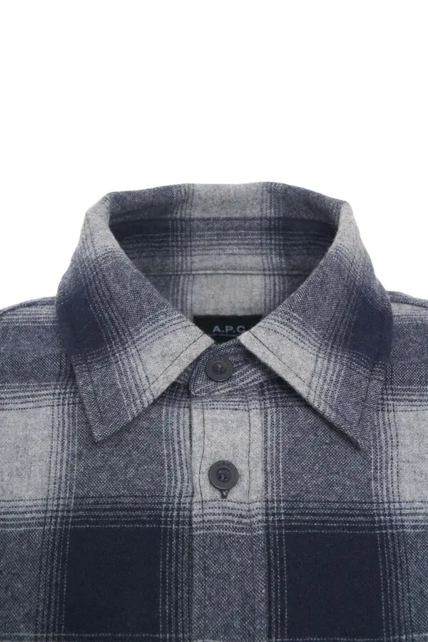 A.p.c. Check-pattern Shirt