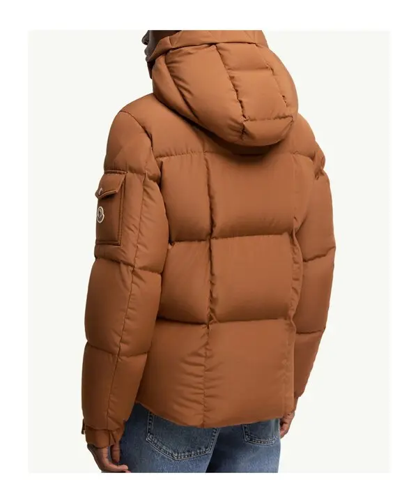Moncler Dravenis Hooded Mid-length Down Jacket
