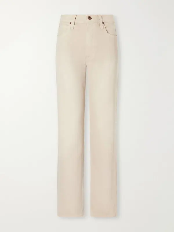 SLVRLAKE Kendra High-rise Straight-leg Jeans