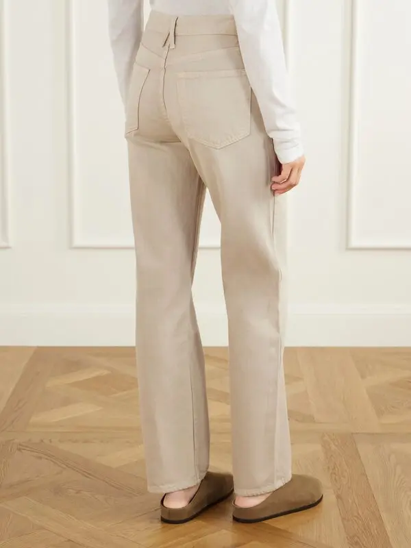 SLVRLAKE Kendra High-rise Straight-leg Jeans