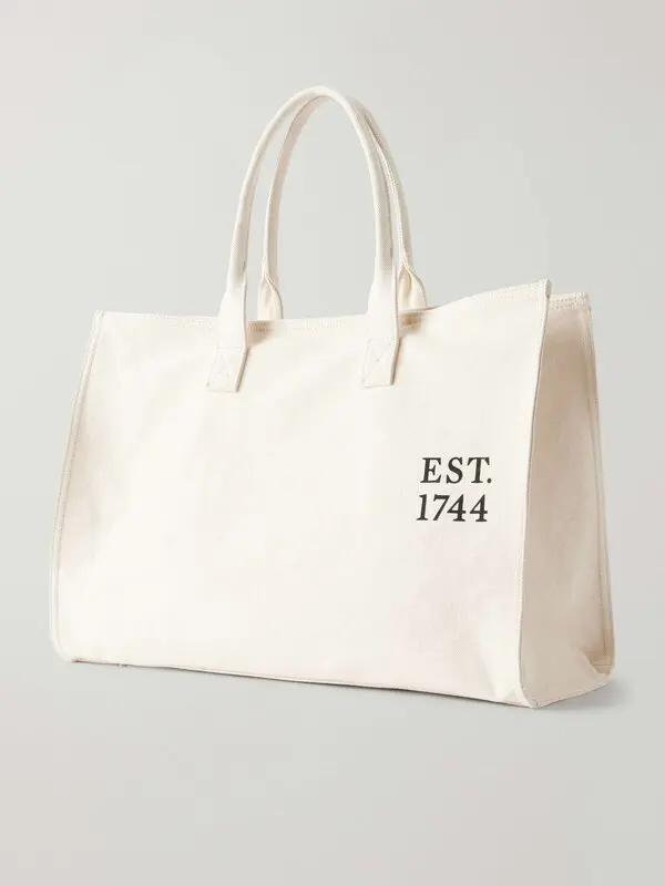 FRAME Sotheby's Printed Canvas Tote