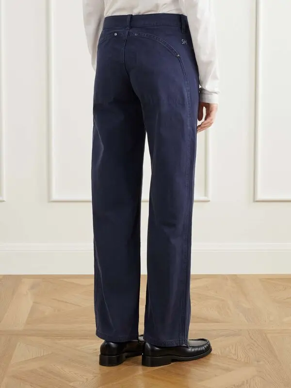 Still Here Supply Jean Mid-rise Straight-leg Jeans