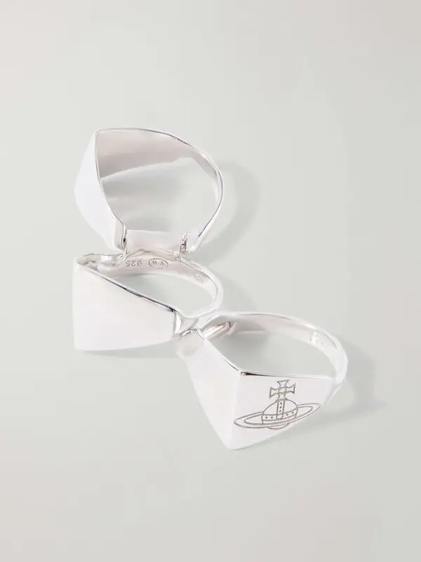 VIVIENNE WESTWOOD Knuckleduster Sterling Ring