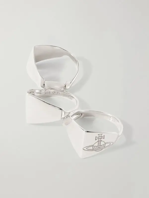 VIVIENNE WESTWOOD Knuckleduster Sterling Ring