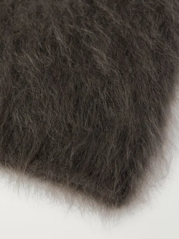 LISA YANG Brushed-cashmere Beanie