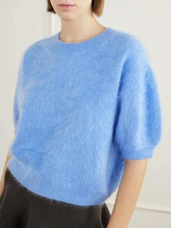 LISA YANG Juniper Brushed Cashmere Sweater