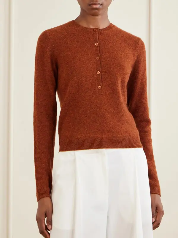 DÔEN Heath Henley Cashmere Sweater - Red