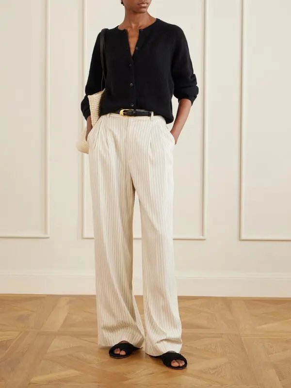 DÔEN Peroline Cashmere Cardigan - Black