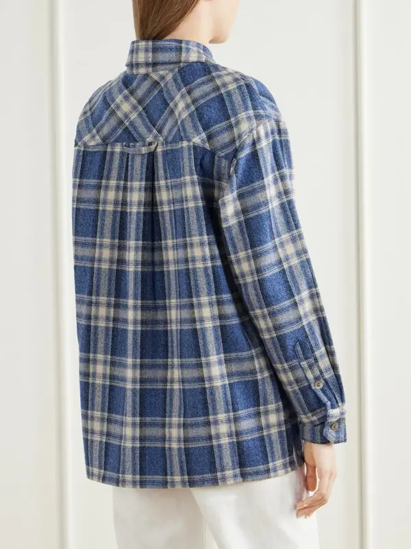 Citizens Of Humanity Checked Cotton-flannel Shirt